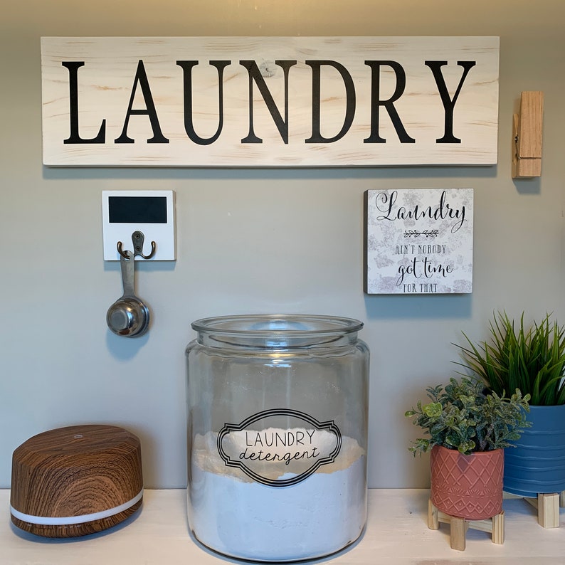 Laundry Wood Sign Laundry Laundry Decor Laundry Room - Etsy