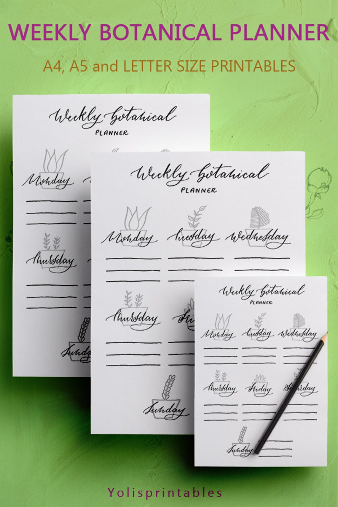 Weekly Planner Printable Weekly Planner Pdf Weekly Schedule Etsy weekly-planner-printable-weekly-planner-pdf-weekly-schedule-etsy