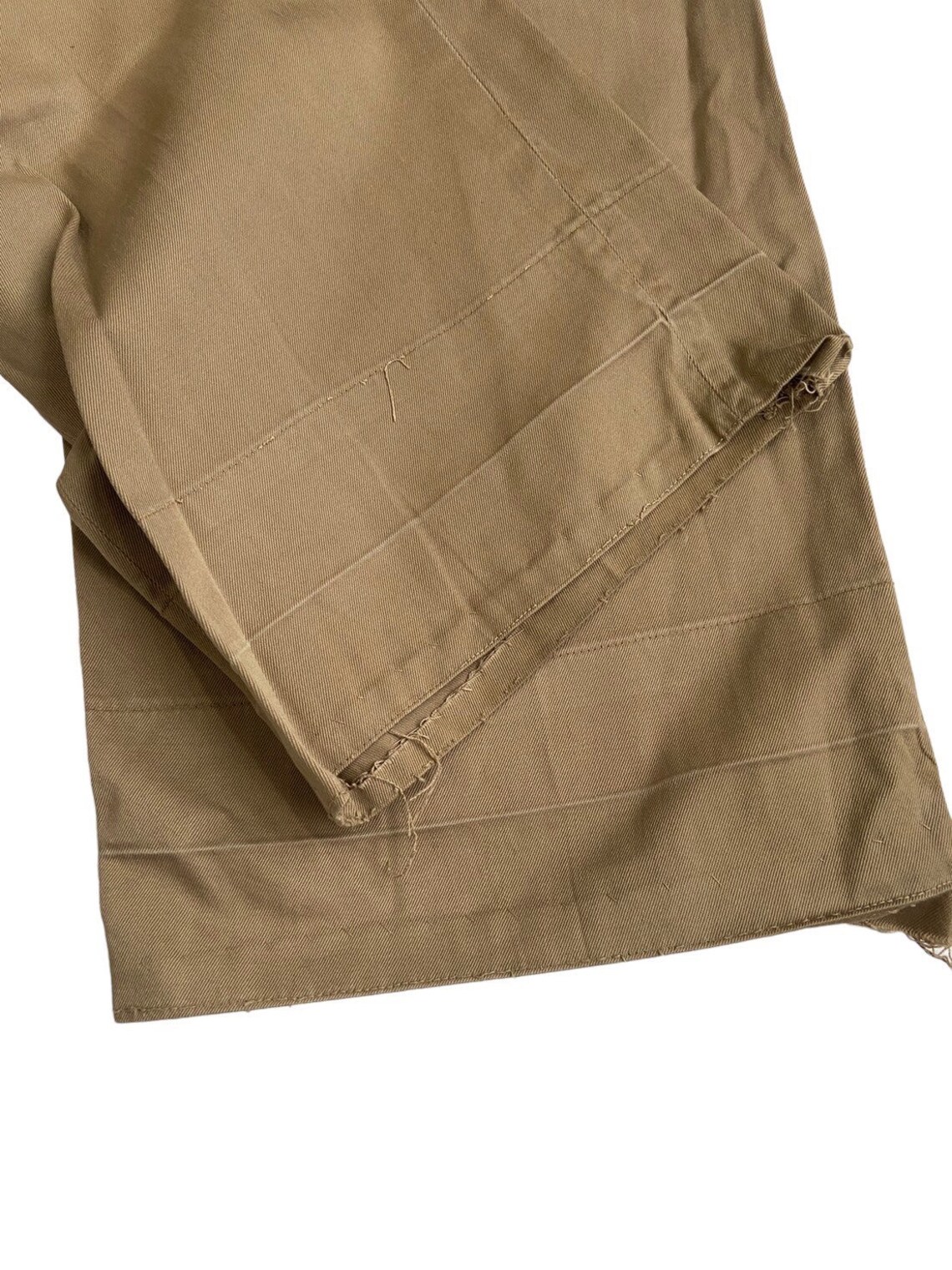 Vintage 1940s Wwii Us Army Chino Pants Metal Button Fly Size 33x28 - Etsy