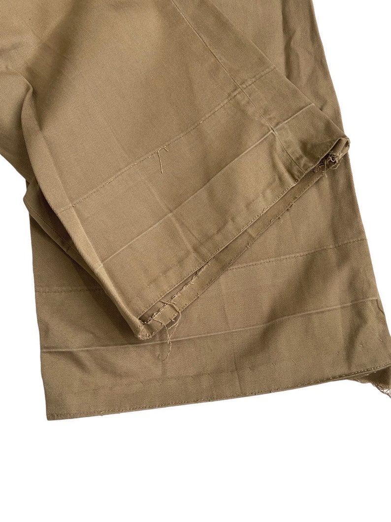 Vintage 1940s Wwii Us Army Chino Pants Metal Button Fly Size 33x28 - Etsy