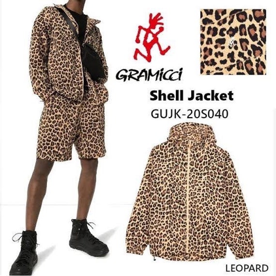Gramicci Shell Jacket Leopard Print New With Tag - Etsy