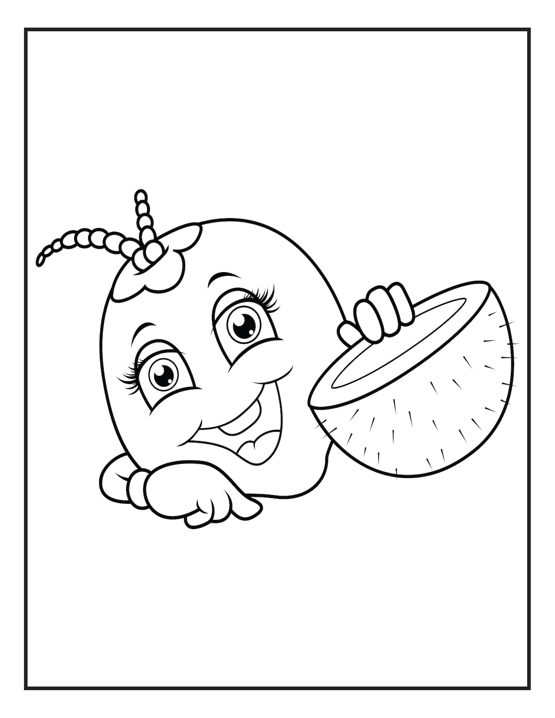 16 Vegetable Coloring Pages - Etsy