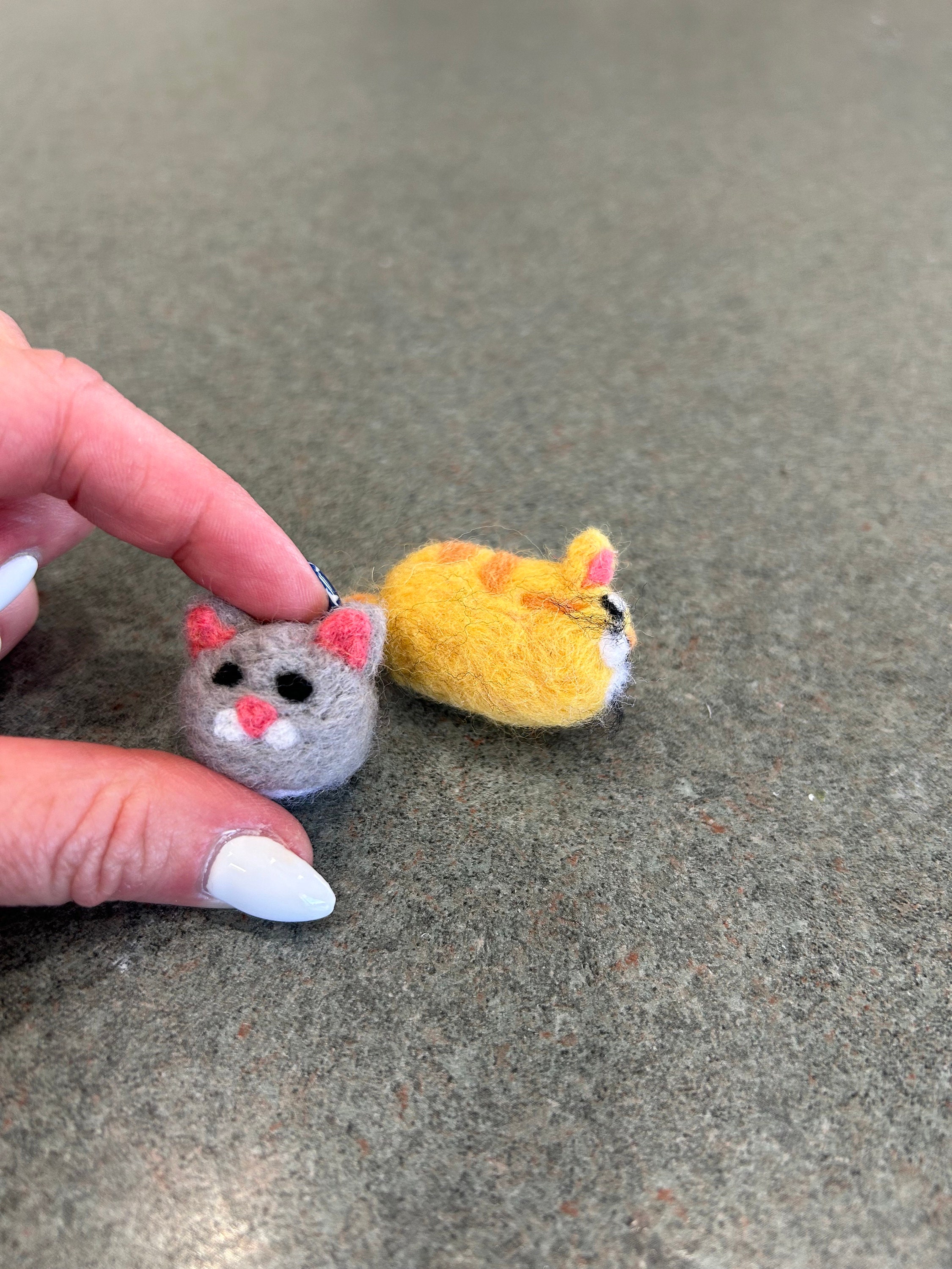 Mini Cat Plushies - Etsy