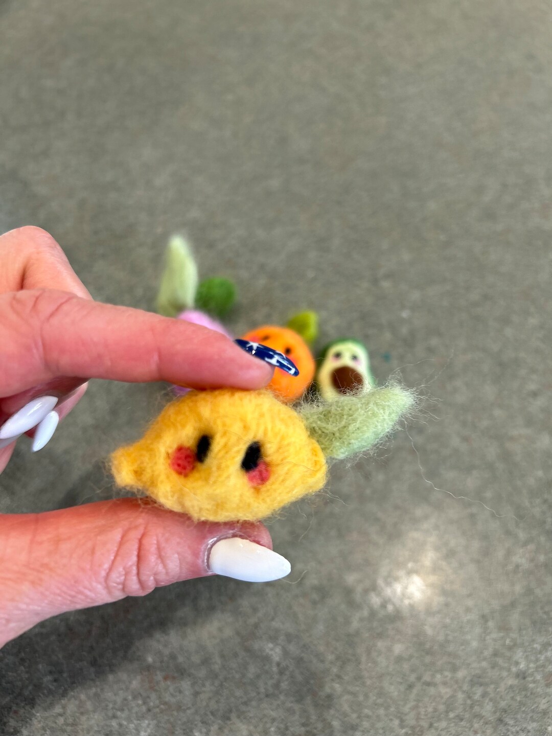 Handmade Mini Fruit Plushies - Etsy