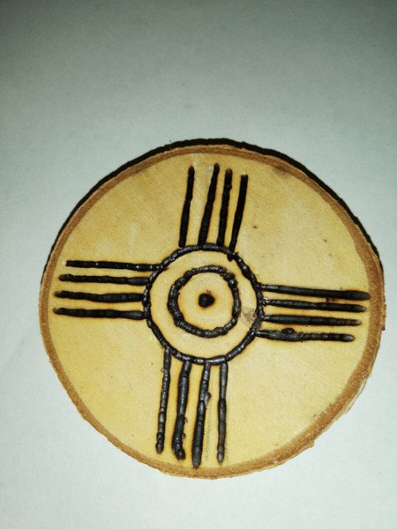 Native American Symbol Of Happiness On Wood Birch Etsy Native American Symbol Of Happiness On Wood Birch Etsy