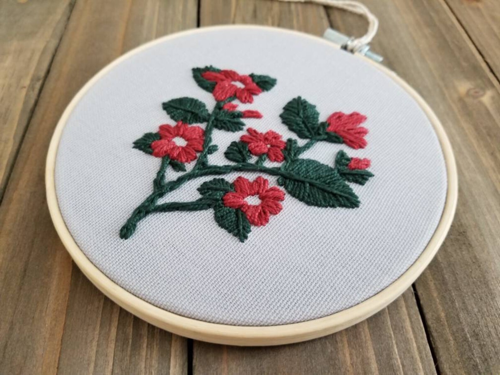 Embroidery Hoop Embroidery Hoop Decor Floral Wall Decor - Etsy