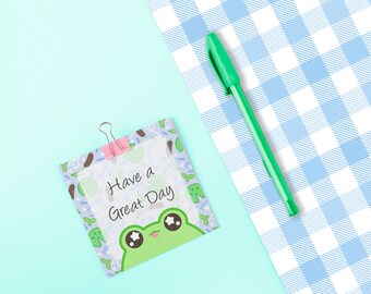 Frog Sticky Notes - Etsy