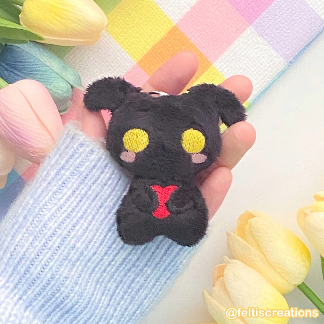 Heartless' Heart Plush Keychain - Etsy