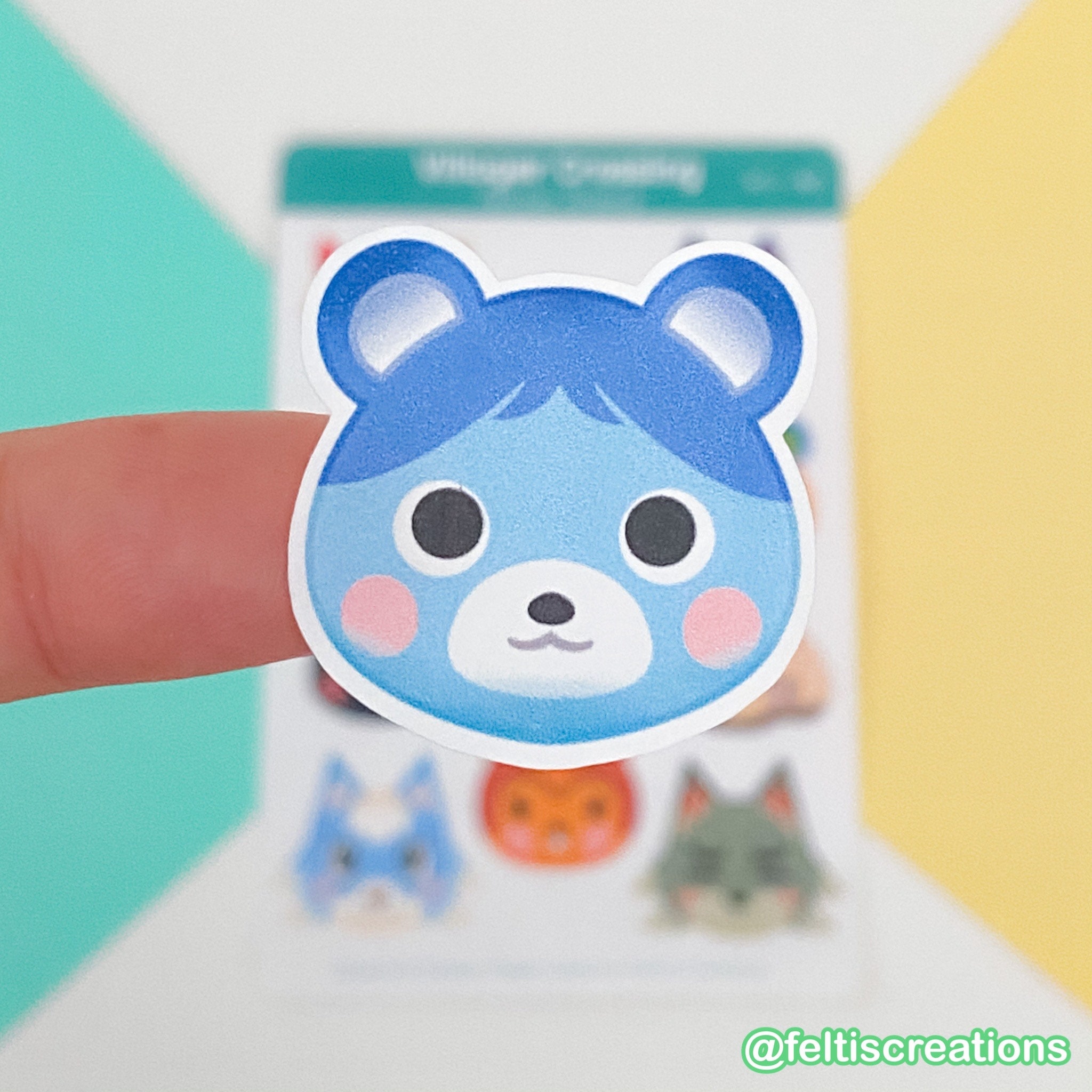 Villager Crossing Sticker Sheet ACV 002 | Etsy