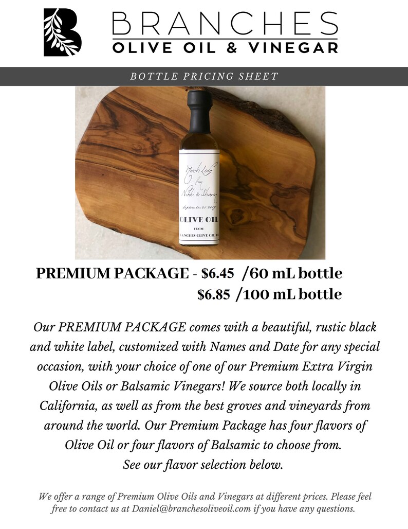 Personalized Mini Olive Oil Wedding Favors 60ml 100ml All - Etsy