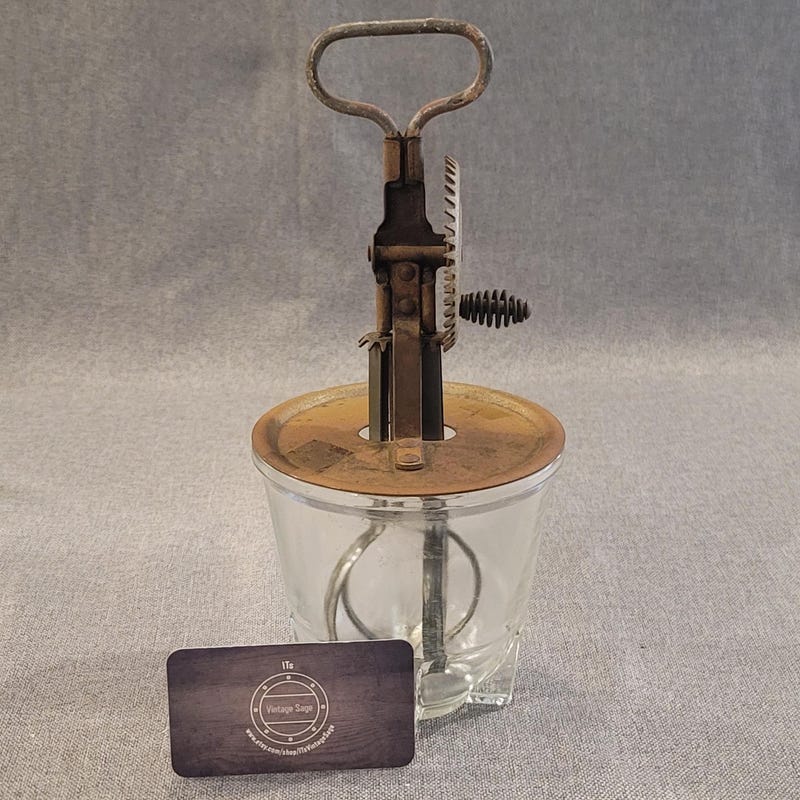 Antique Hand Mixer - Etsy
