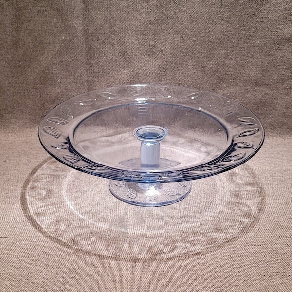 Blue Cake Stand - Etsy