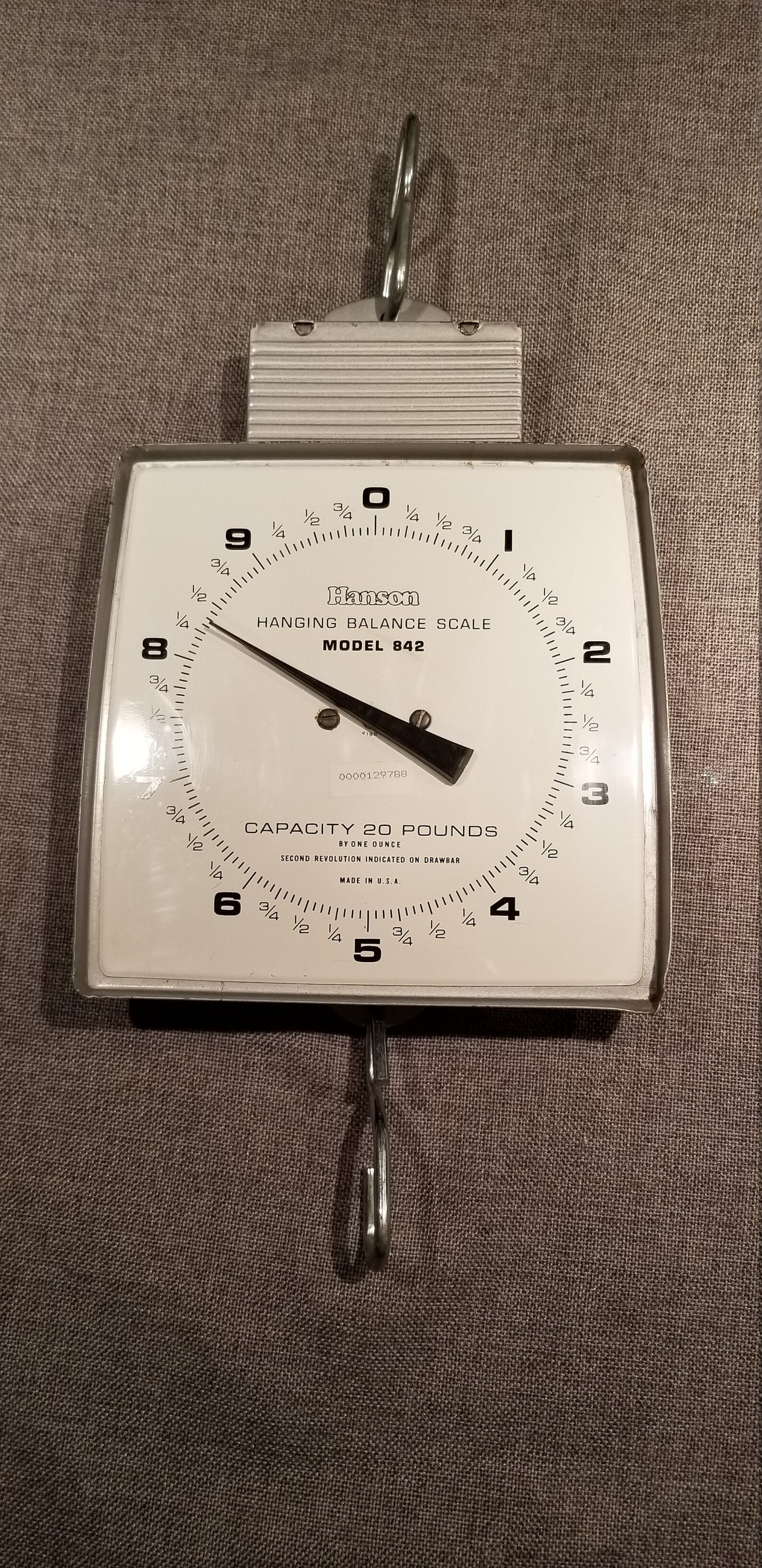 Vintage Hanson Hanging Balance Scale Model 842 Capacity 20 | Etsy