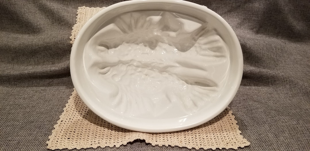 Iron Stone Double Fish Pattern Mold, Made in England by Lctc - Etsy