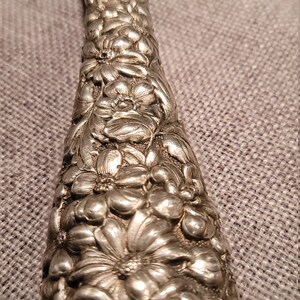 2 Piece Antique Repousse Sterling Silver STIEFF Carving Set the Stieff ...