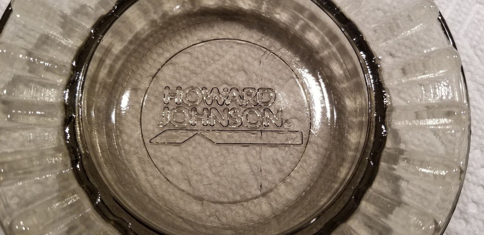 Howard Johnson Vintage Glass Ashtray | Etsy