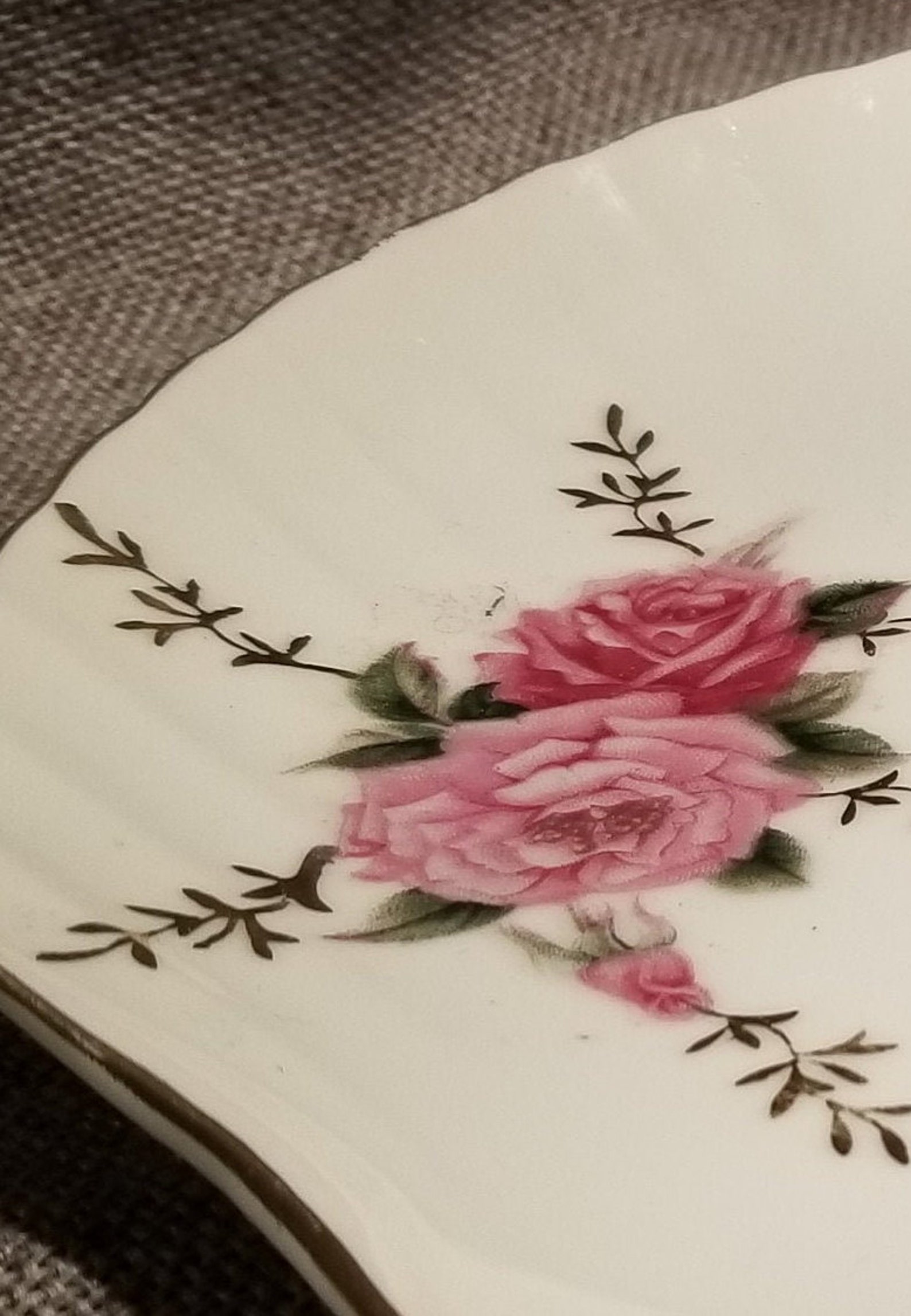 Vintage Yamaka China Lunch Luncheon Snake Plate Scallop - Etsy