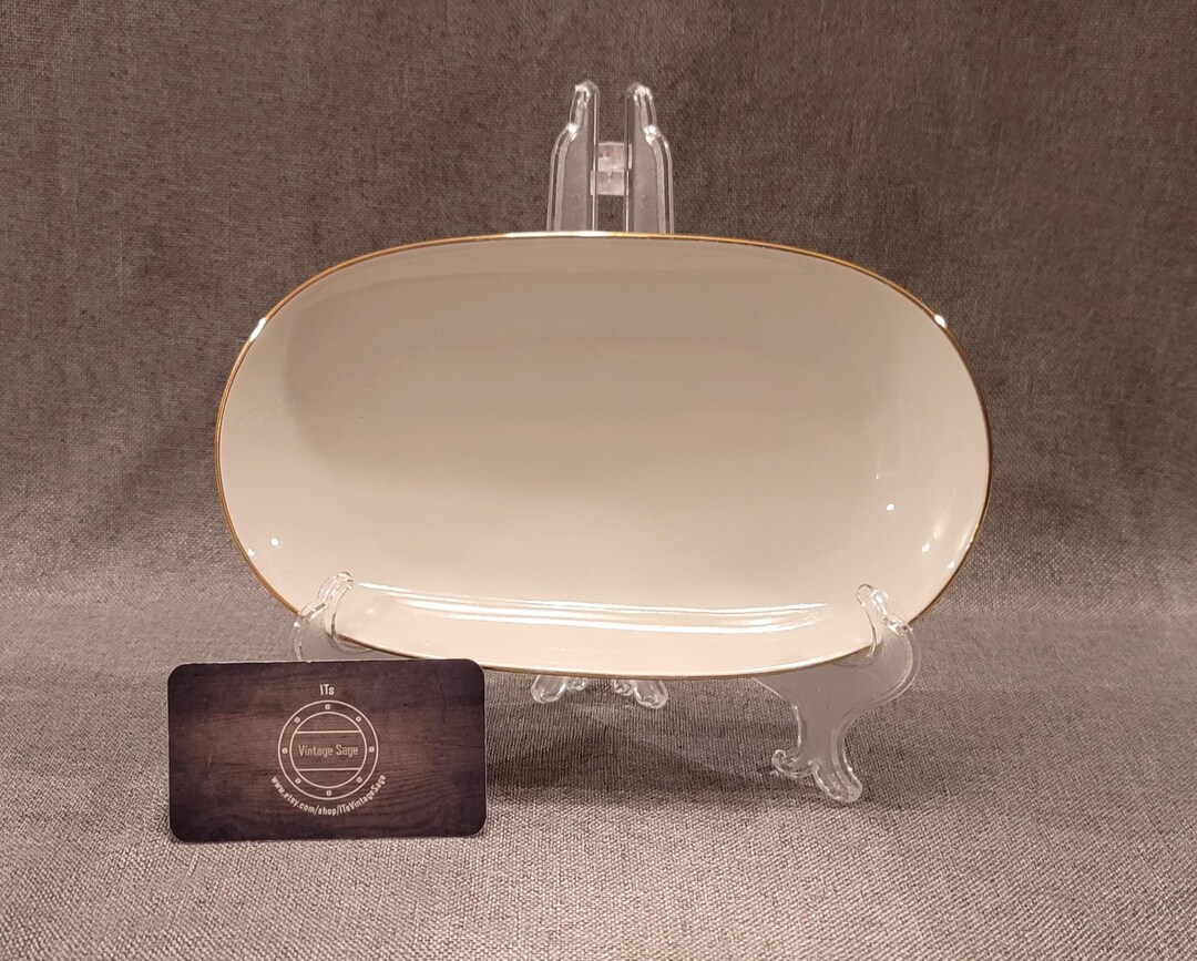 Vintage Kuba Porzellan Cream Plate: Bavaria Germany Gold Trim - Etsy