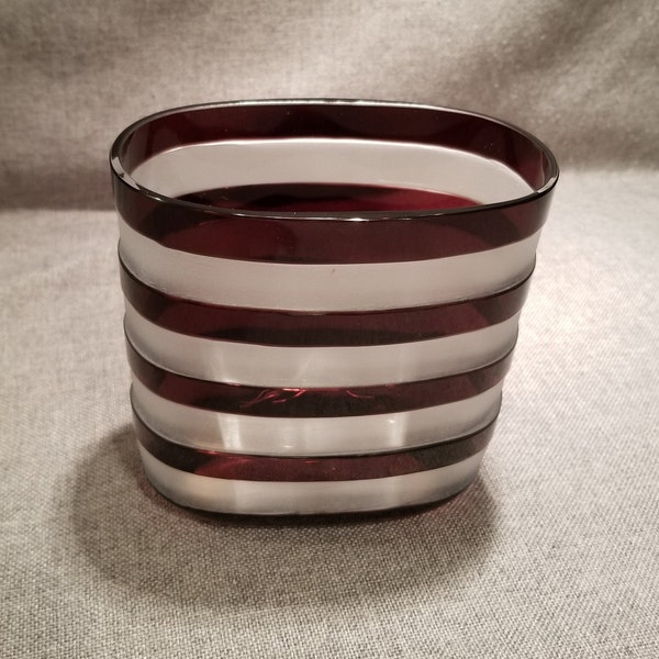 Carlo Moretti Glass Vase - Etsy