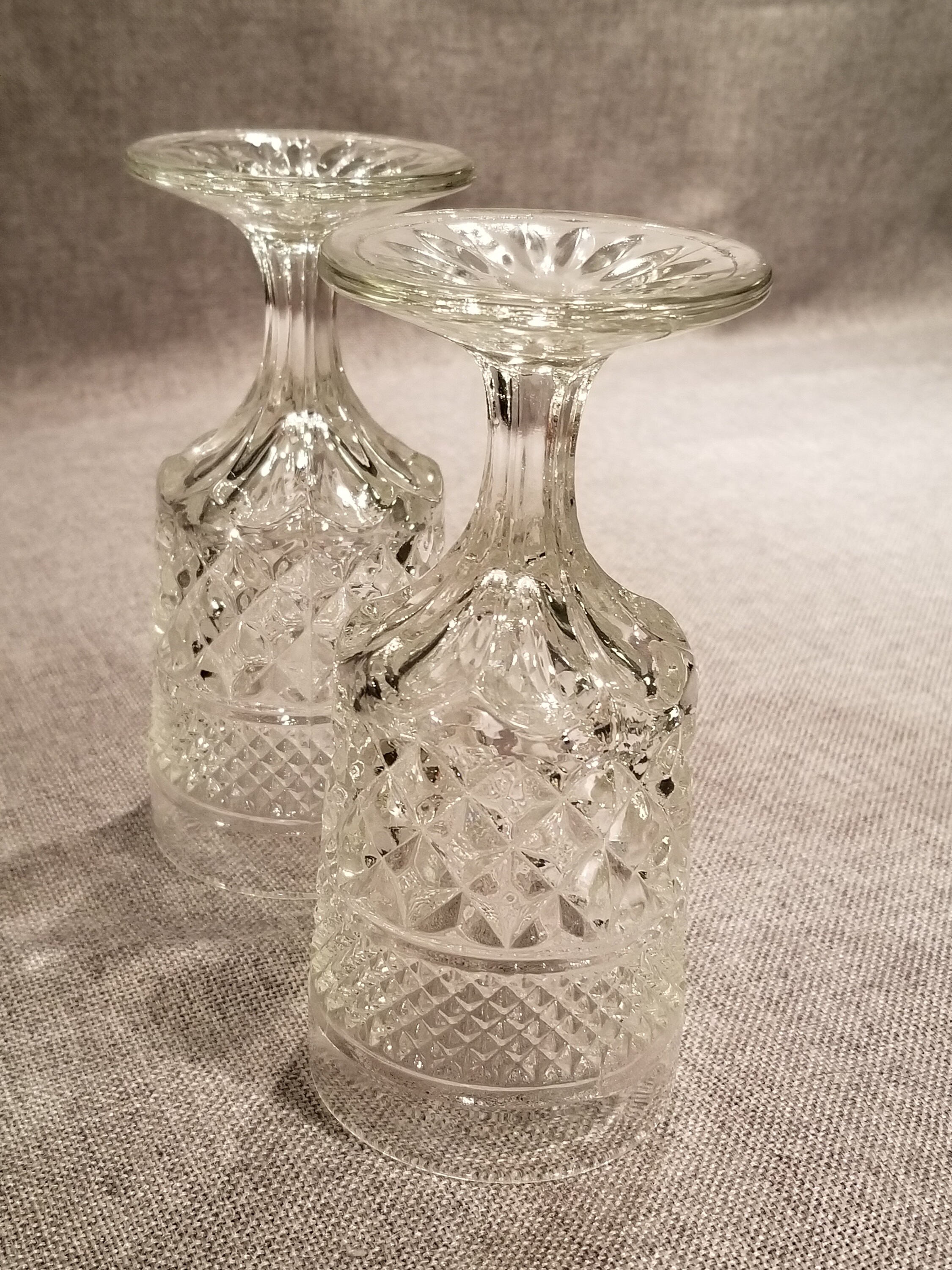 Two Wexford by Anchor Hocking 10oz. Goblets | Etsy