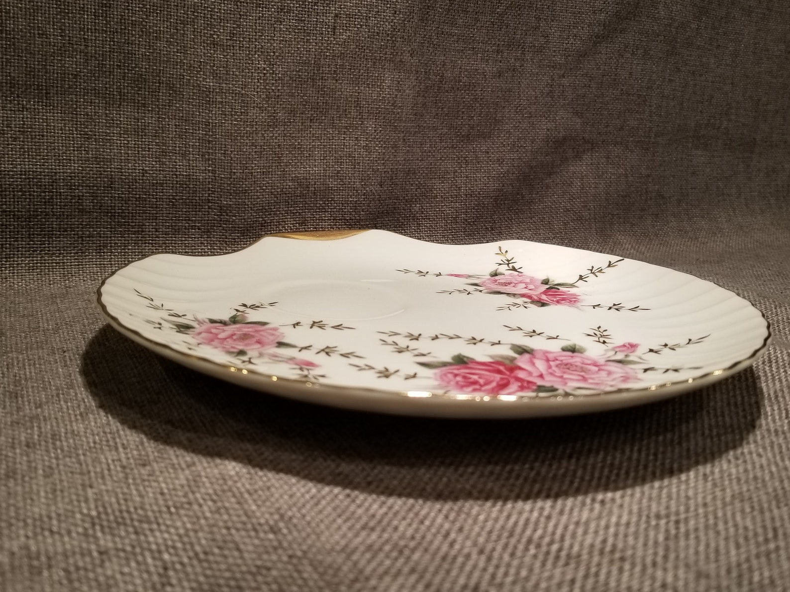 Vintage Yamaka China Lunch Luncheon Snake Plate Scallop - Etsy