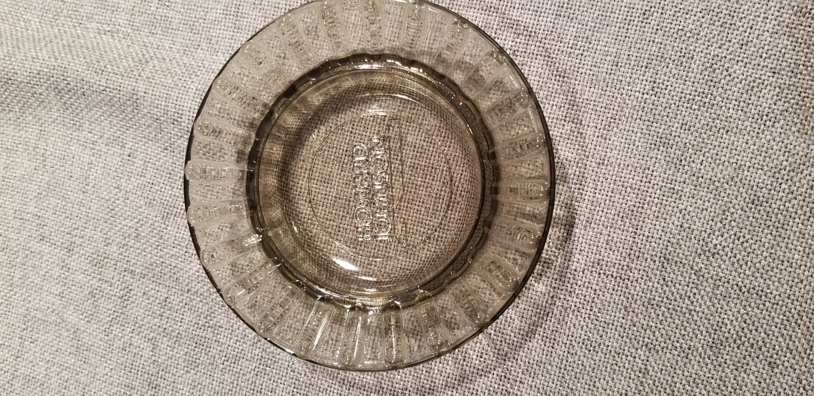 Howard Johnson Vintage Glass Ashtray | Etsy