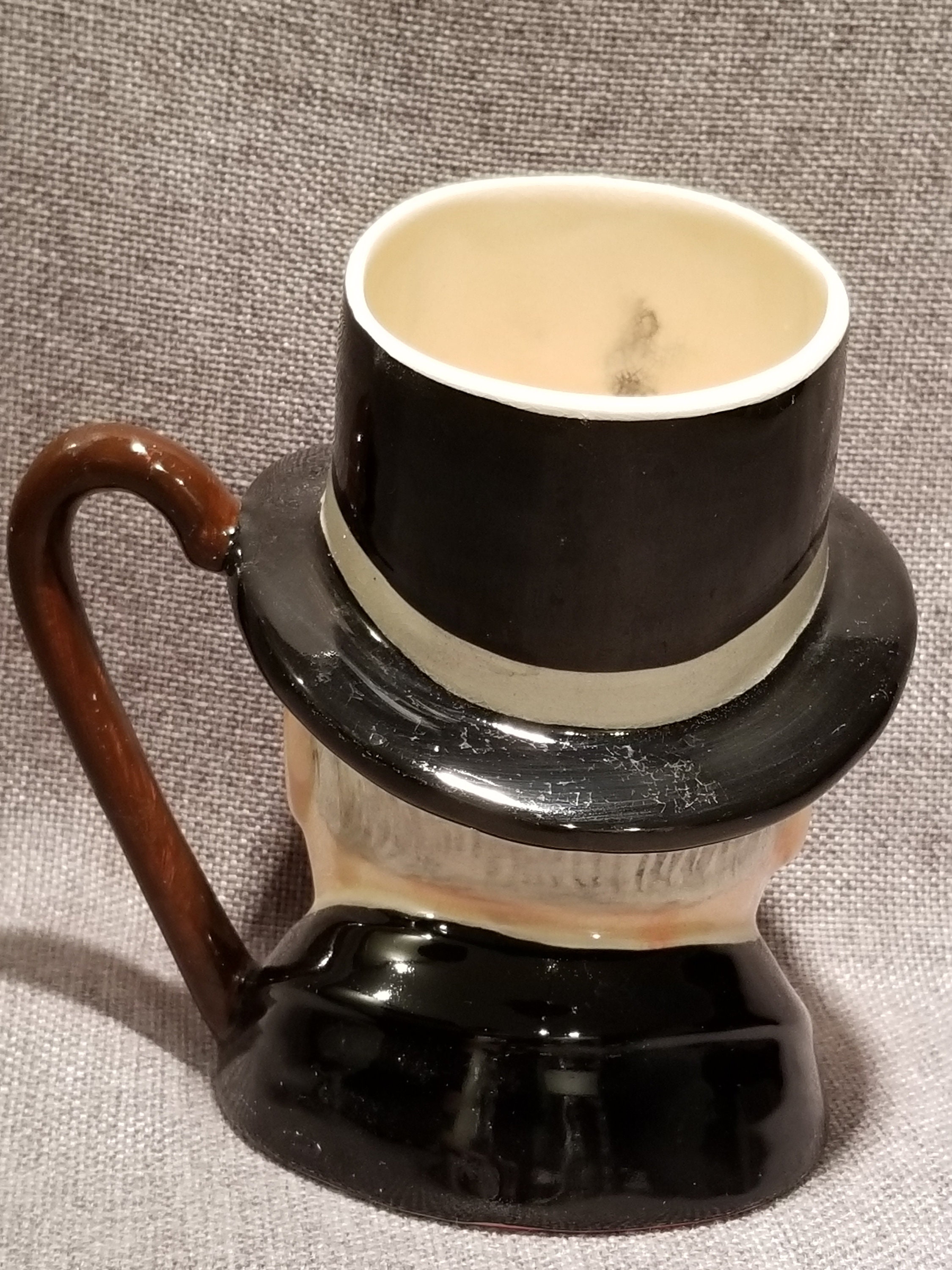 Rare Sandland Character Ware Gentleman with Top Hat and Bow | Etsy