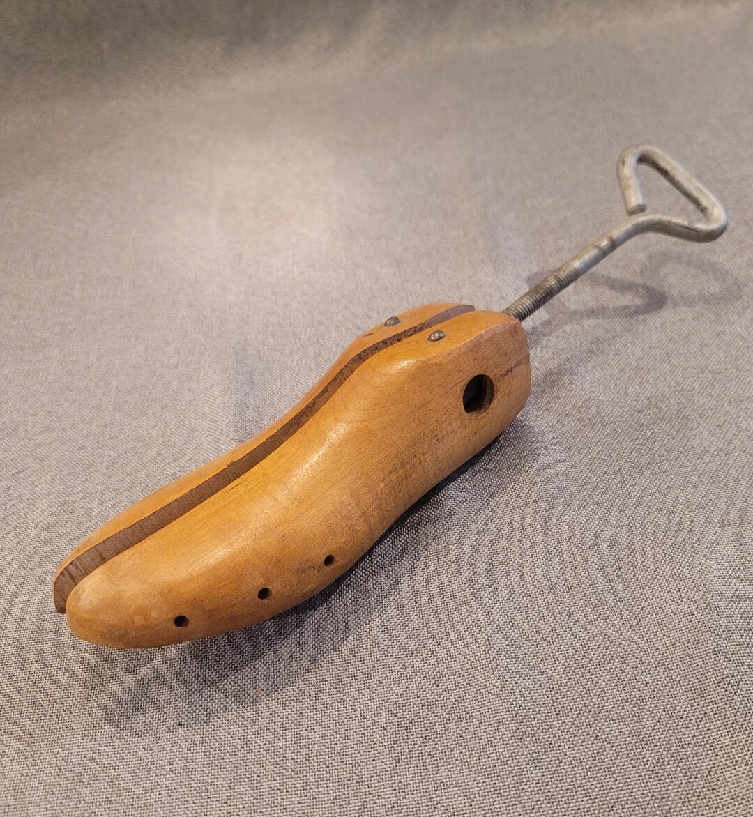 Vintage Wooden Cobbler Shoe Tree / Form / Stretcher # 1 - Etsy