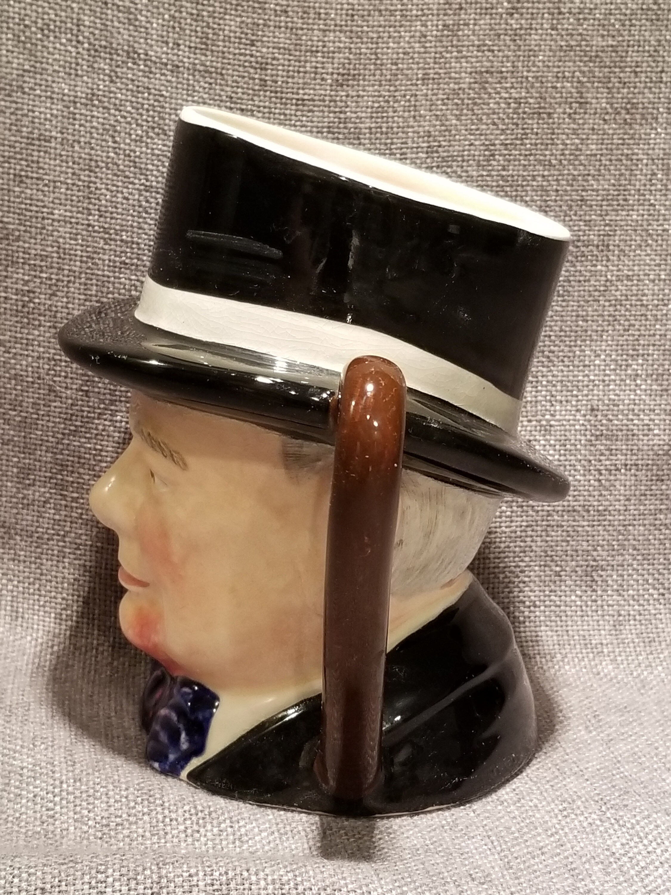 Rare Sandland Character Ware Gentleman with Top Hat and Bow | Etsy