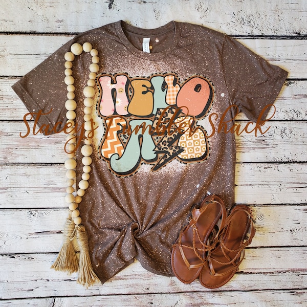 Bleached Shirt - Etsy