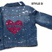 Custom Splatter Painted Denim Jacket FREE SHIPPING - Etsy
