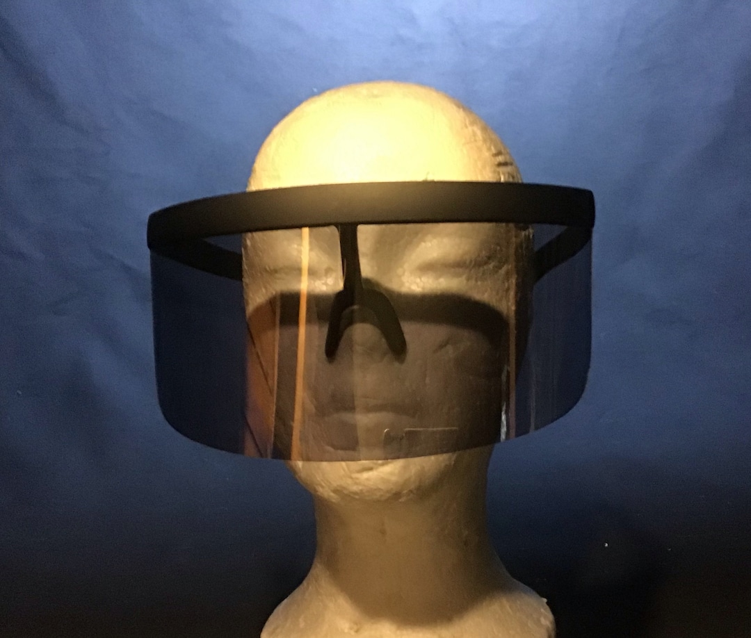 Futuristic Shield Visor Sunglasses - Etsy