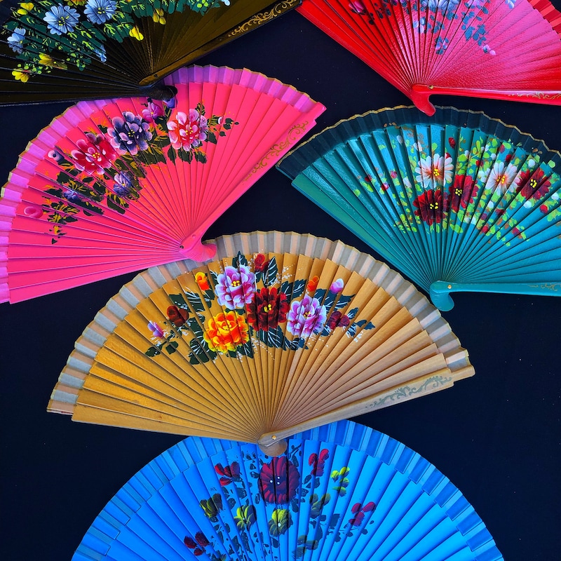 Spanish Hand Fan - Etsy