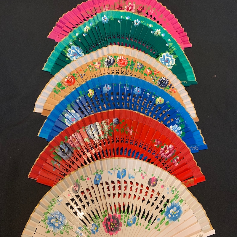 Spanish Hand Fan - Etsy
