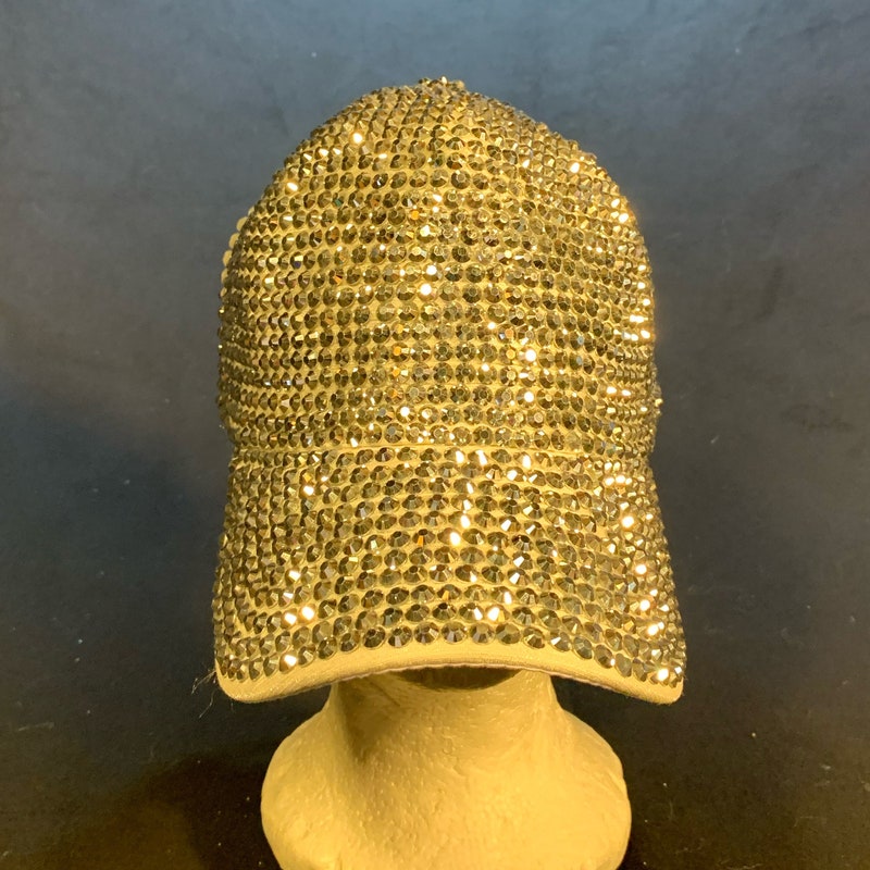 Rhinestone Cap - Etsy