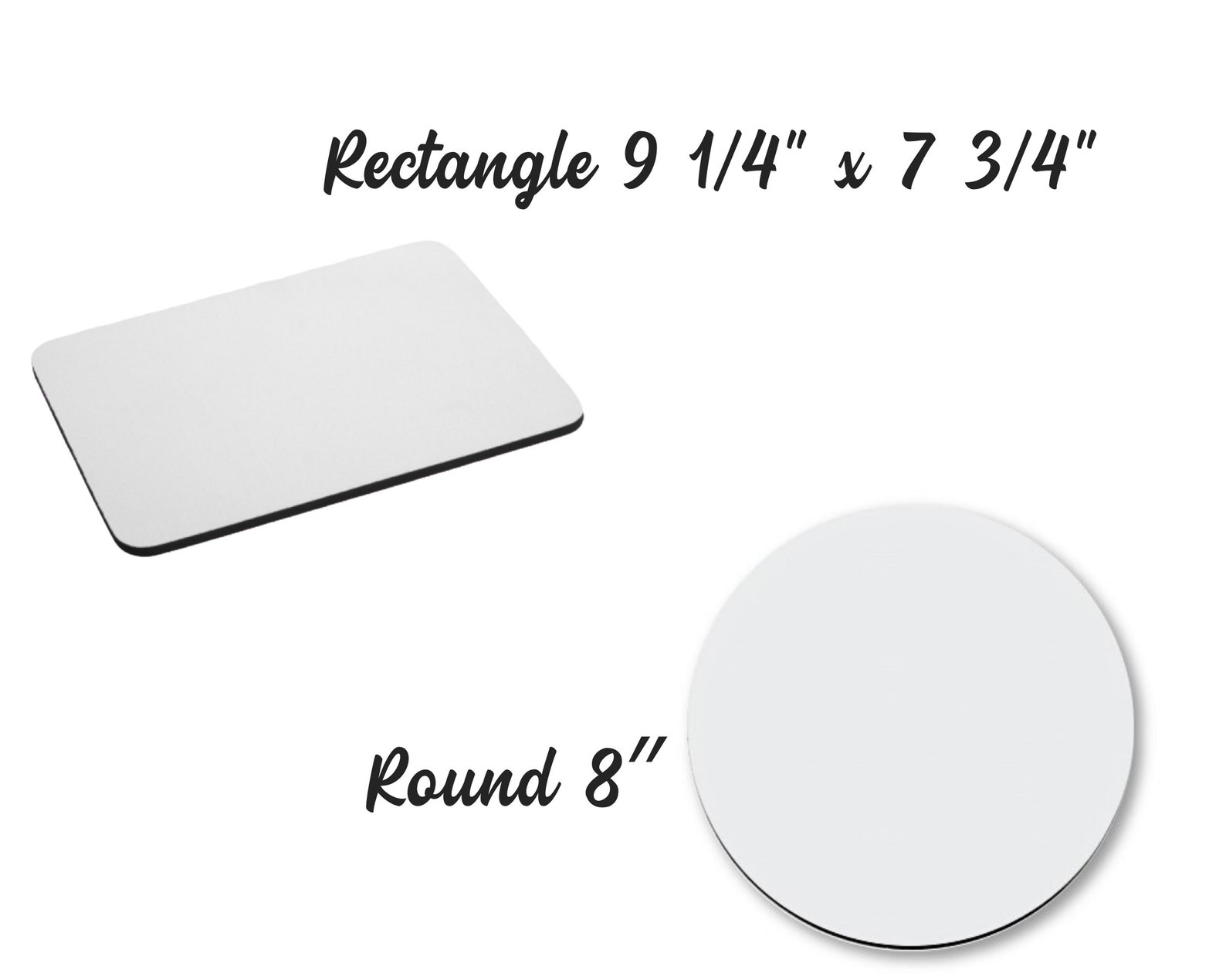 Cute Mouse Pad Cartoon Mouse Pad Unicorn Circle Mousepad - Etsy