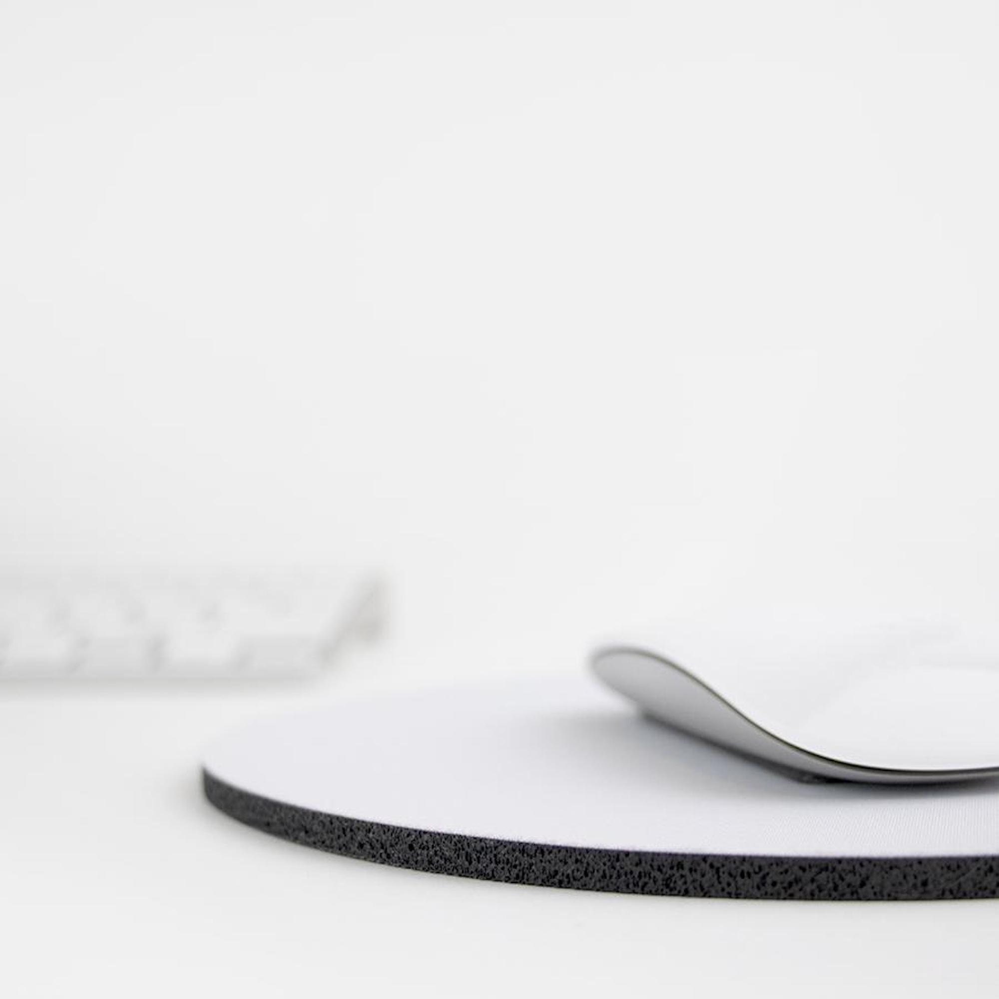 Moon Mouse Pad Lunar Print Circle Mousepad Round Mouse Pad - Etsy