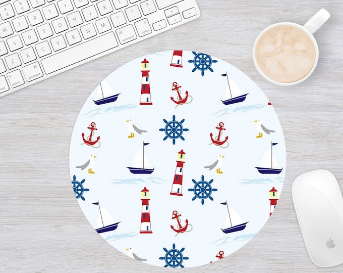 Cute Mouse Pad Cartoon Mouse Pad Unicorn Circle Mousepad - Etsy