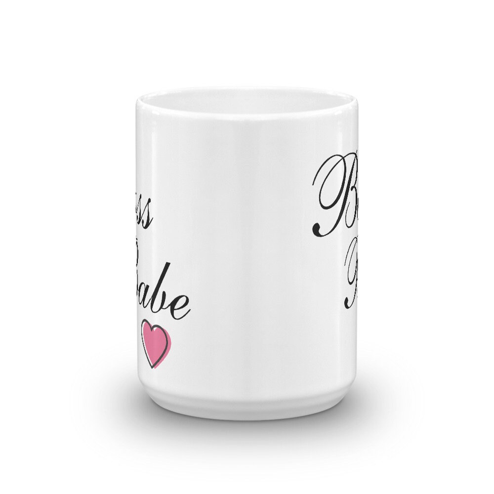 Boss Babe Mug Boss Babe Coffee Cup Cute Feminist Mug | Etsy