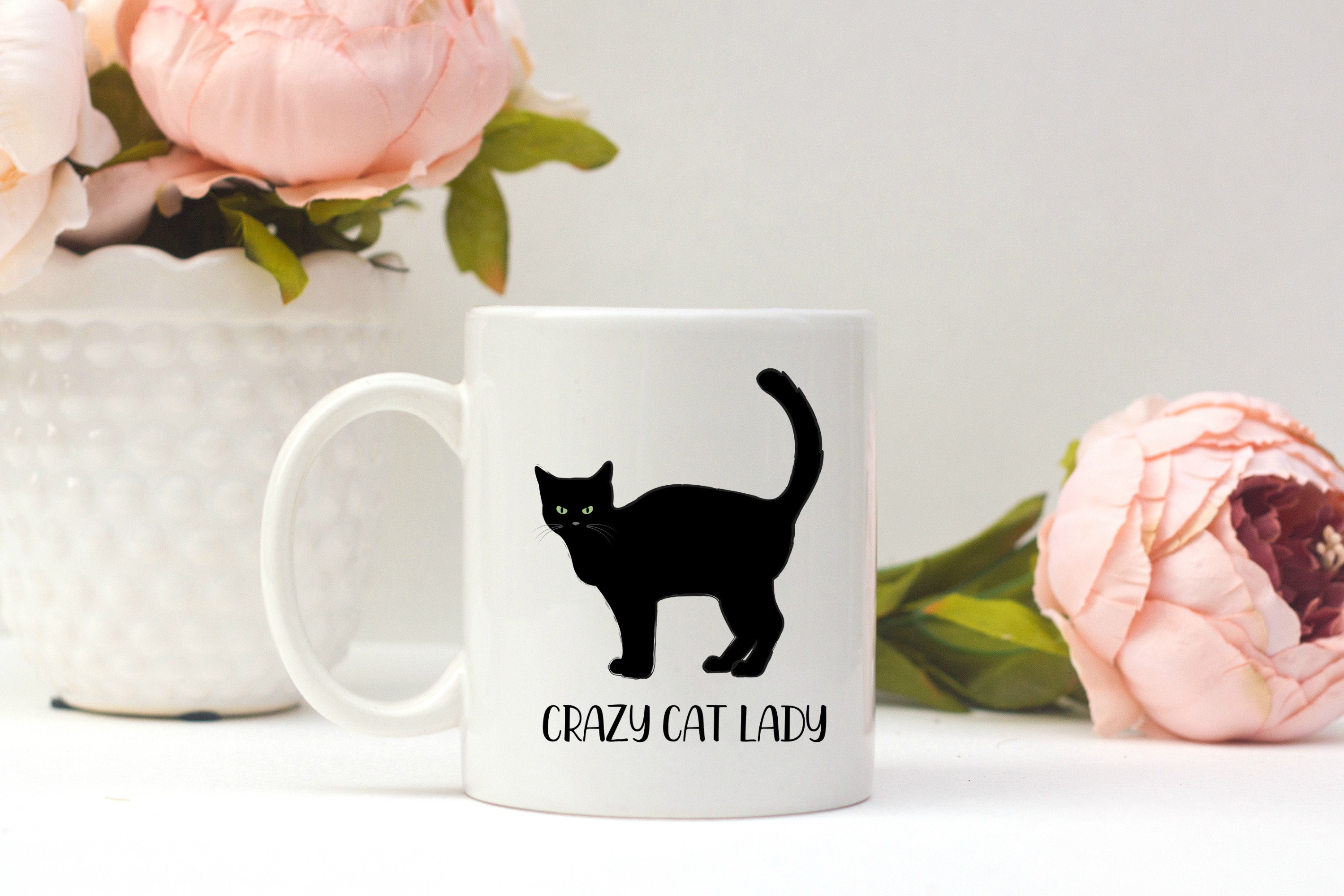 Crazy Cat Lady Mug Cat Mom Mug Cat Mama Mug Cat Mug Pet - Etsy
