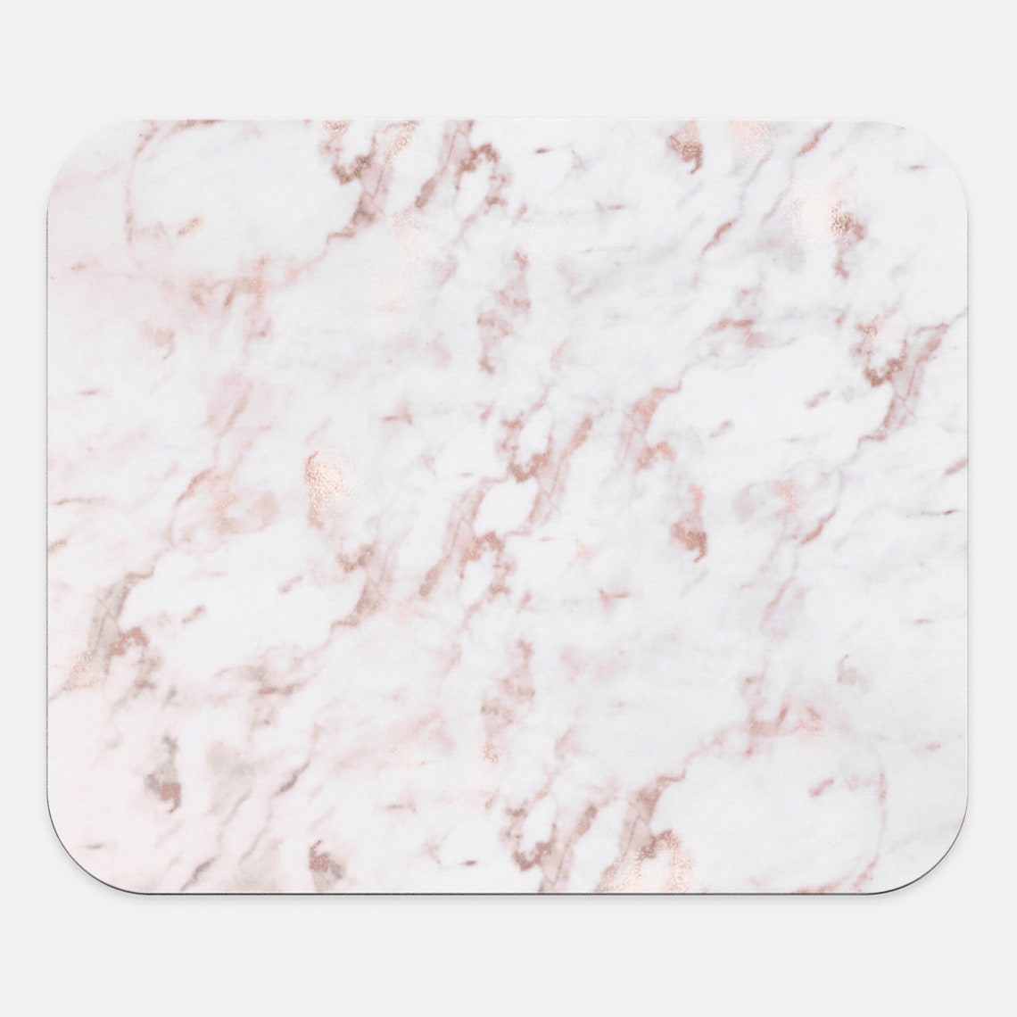 Marble Mouse Pad Circle Mousepad Round Mouse Pad for Women | Etsy