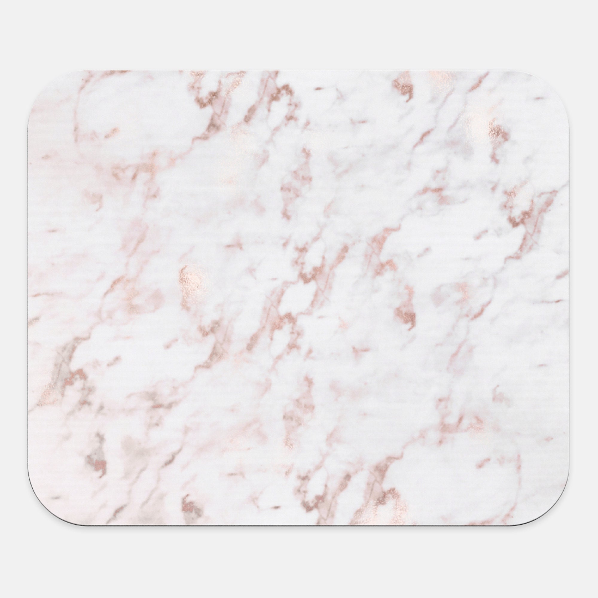 Marble Mouse Pad Circle Mousepad Round Mouse Pad For Women | Etsy