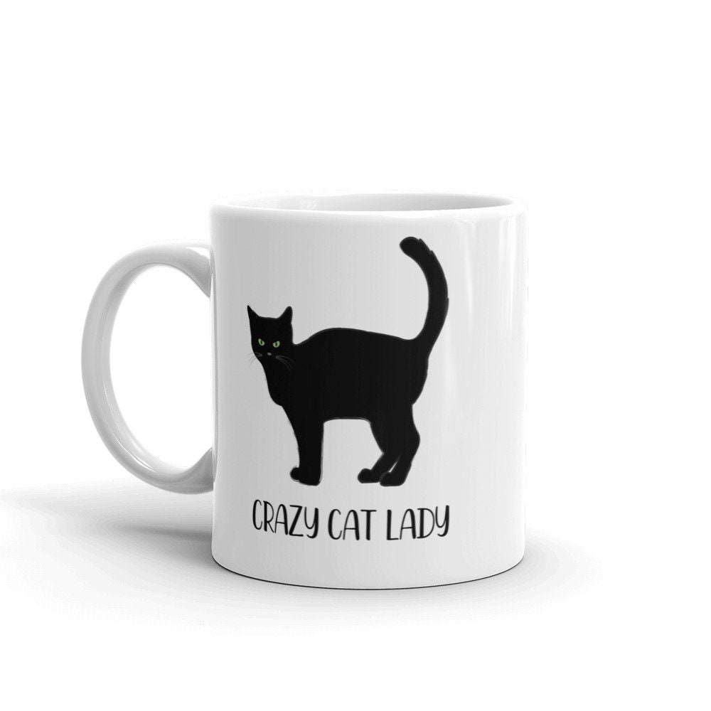 Crazy Cat Lady Mug Cat Mom Mug Cat Mama Mug Cat Mug Pet - Etsy