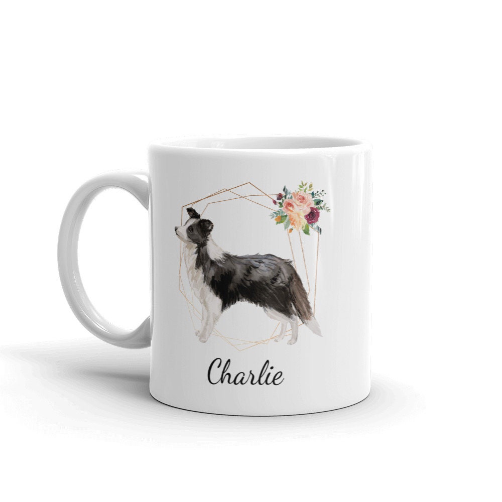 Personalized Border Collie Mug Pet Mug Personalized Pet Mug | Etsy