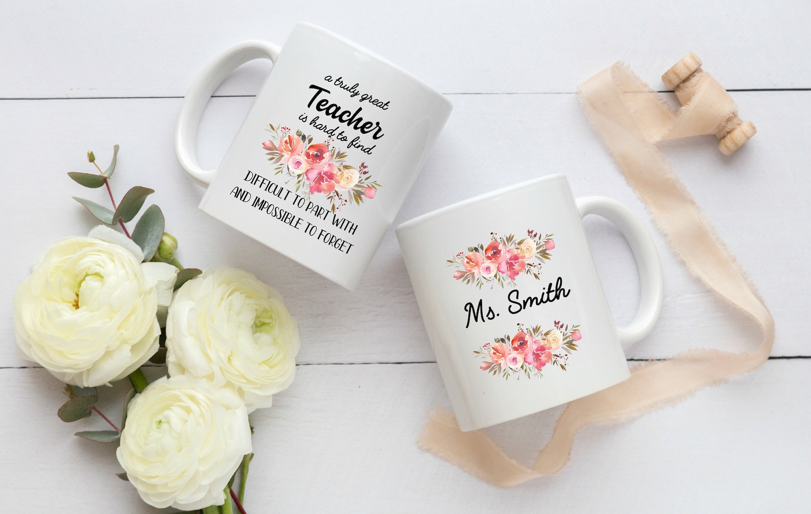 Custom Teacher Gift From Student Teacher Appreciation Gift | Etsy