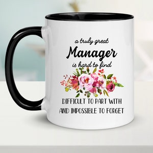 Personalized Manager Appreciation Gift, Manager Leaving Gift, Manager ...