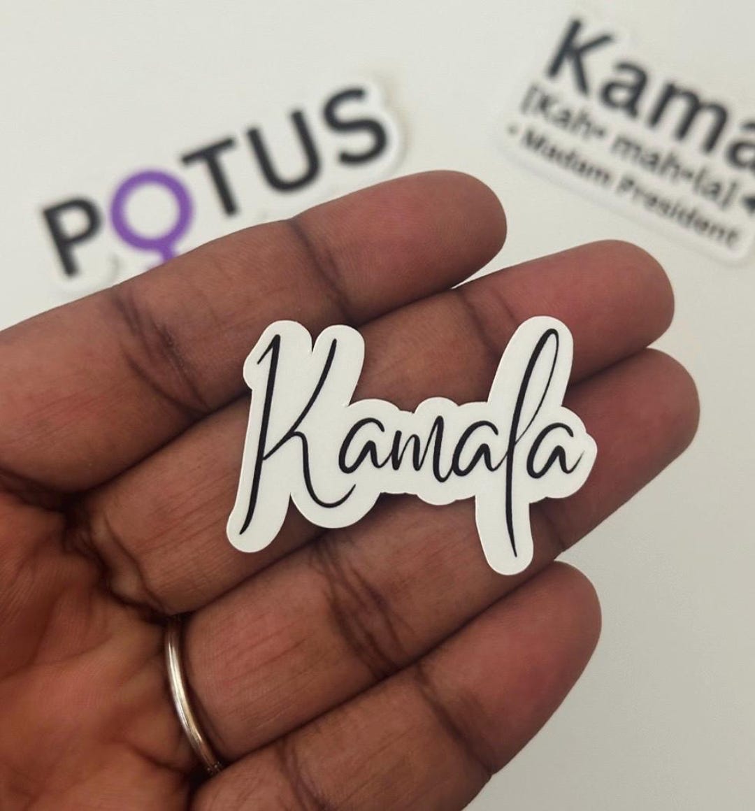 Kamala Mini Stickers 3 Stickers Pack Mini Stickers Madam President ...