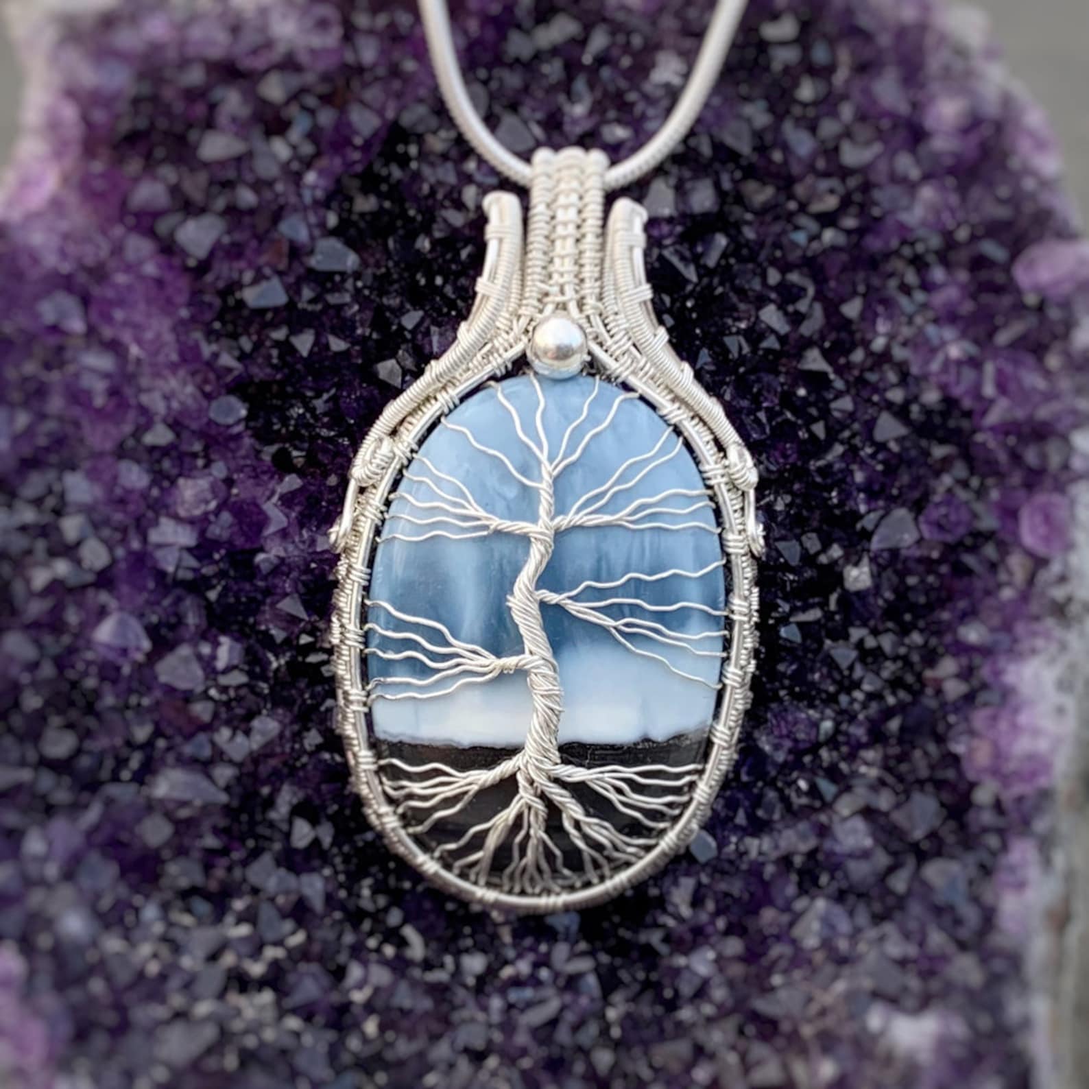 Tree of Life Tutorial Tree Stone Tutorial Wire Wrap Component - Etsy