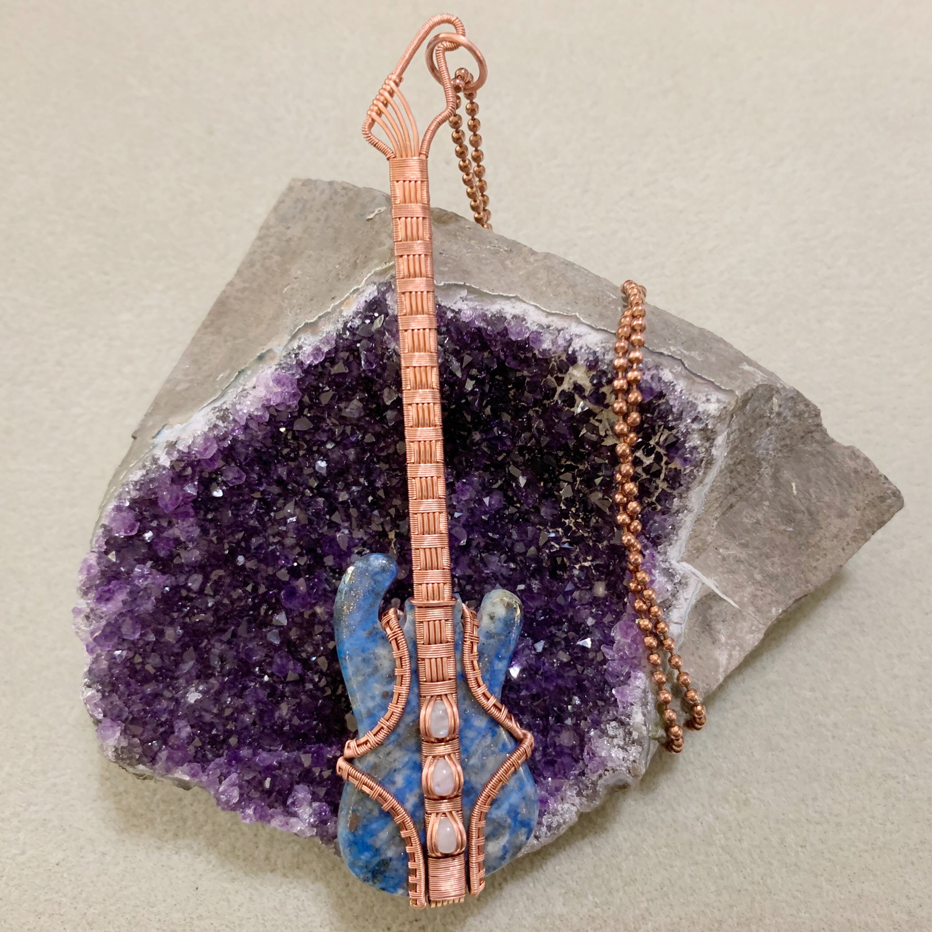 Fender Stratocaster Style Guitar Wire Wrap Pendant Tutorial - Etsy