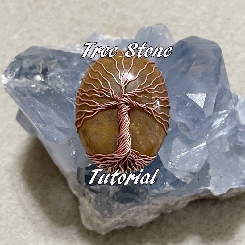 Tree of Life Tutorial Tree Stone Tutorial Wire Wrap Component - Etsy